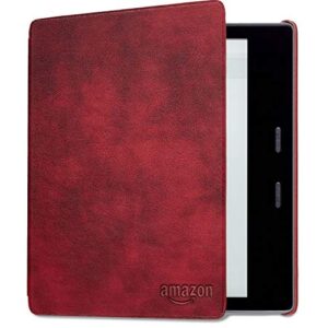 kindle oasis leather cover, merlot