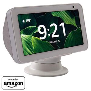 made for amazon tilt + swivel stand, for the echo show 8 (2021 release)