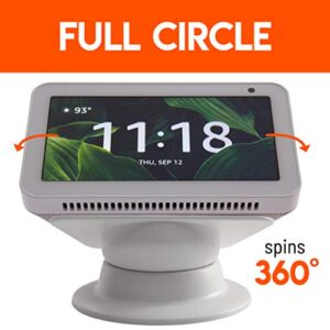 Made for Amazon Tilt + Swivel Stand, for the Echo Show 8 (2021 Release)