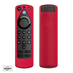 Made for Amazon Remote Cover Case, for Alexa Voice Remote (3rd Gen) - Red