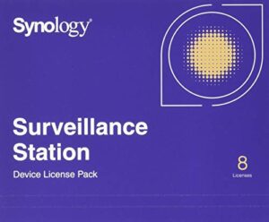 synology ip camera license pack for 8 (clp8)