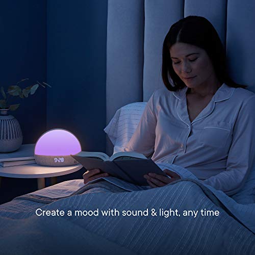 Hatch Restore - Sound Machine, Smart Light, Personal Sleep Routine, Bedside Reading Light, Wind Down Content and Sunrise Alarm Clock for Gentle Wake Up