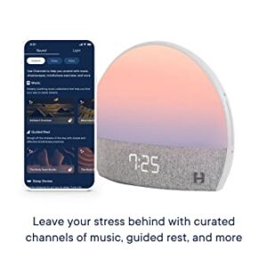 Hatch Restore - Sound Machine, Smart Light, Personal Sleep Routine, Bedside Reading Light, Wind Down Content and Sunrise Alarm Clock for Gentle Wake Up