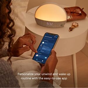 Hatch Restore - Sound Machine, Smart Light, Personal Sleep Routine, Bedside Reading Light, Wind Down Content and Sunrise Alarm Clock for Gentle Wake Up