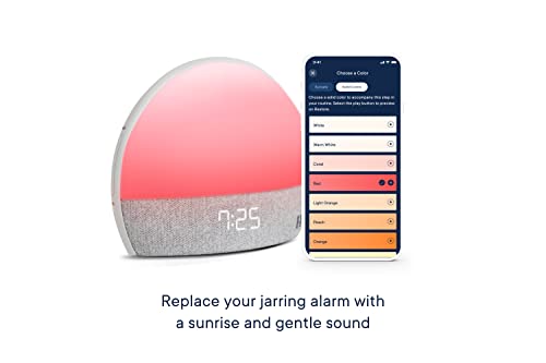 Hatch Restore - Sound Machine, Smart Light, Personal Sleep Routine, Bedside Reading Light, Wind Down Content and Sunrise Alarm Clock for Gentle Wake Up