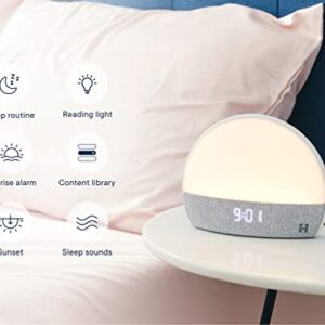 Hatch Restore - Sound Machine, Smart Light, Personal Sleep Routine, Bedside Reading Light, Wind Down Content and Sunrise Alarm Clock for Gentle Wake Up