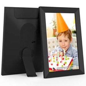 FRAMEO 10.1 Inch Smart WiFi Digital Photo Frame 1280x800 IPS LCD Touch Screen, Auto-Rotate Portrait and Landscape, Built in 16GB Memory, Share Moments Instantly via Frameo App from Anywhere