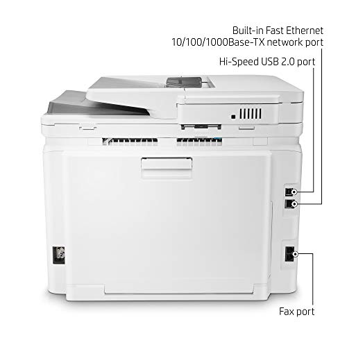 HP Color LaserJet Pro M283fdw Wireless All-in-One Laser Printer, Remote Mobile Print, Scan & Copy, Duplex Printing, Works with Alexa (7KW75A)