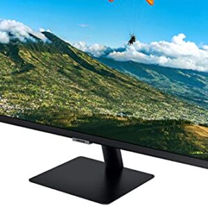 SAMSUNG M5 Series 32-Inch FHD 1080p Smart Monitor & Streaming TV (Tuner-Free), Netflix, HBO, Prime Video, & More, Apple Airplay, Bluetooth, Built-in Speakers, Remote Included (LS32AM500NNXZA)