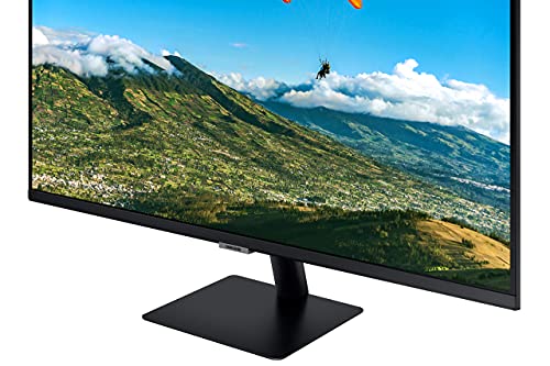 SAMSUNG M5 Series 32-Inch FHD 1080p Smart Monitor & Streaming TV (Tuner-Free), Netflix, HBO, Prime Video, & More, Apple Airplay, Bluetooth, Built-in Speakers, Remote Included (LS32AM500NNXZA)