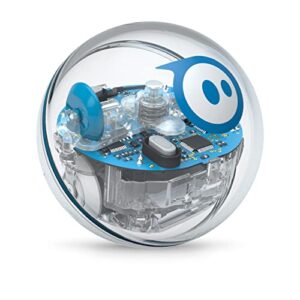 sphero sprk+: app-enabled robot ball with programmable sensors + led lights – stem educational toy for kids – learn javascript, scratch & swift