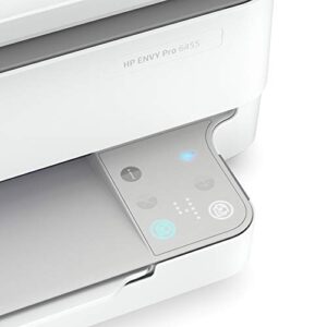 HP ENVY Pro 6455 Wireless All-in-One Printer, Mobile Print, Scan & Copy, Auto Document Feeder, HP Instant Ink ready, Works with Alexa (5SE45A)