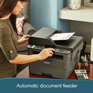 Brother Monochrome Laser, Compact All-In One, Multifunction Printer, MFCL2710DW, Wireless Networking and Duplex Printing, Amazon Dash Replenishment Ready