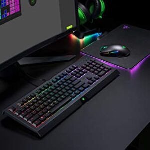 Razer Cynosa Chroma Gaming Keyboard: Individually Backlit RGB Keys - Spill-Resistant Design - Programmable Macro Functionality - Quiet & Cushioned