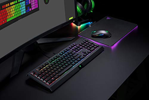 Razer Cynosa Chroma Gaming Keyboard: Individually Backlit RGB Keys - Spill-Resistant Design - Programmable Macro Functionality - Quiet & Cushioned