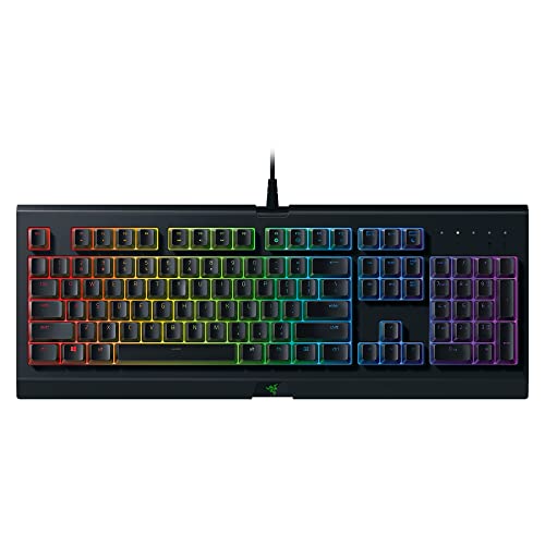 Razer Cynosa Chroma Gaming Keyboard: Individually Backlit RGB Keys - Spill-Resistant Design - Programmable Macro Functionality - Quiet & Cushioned