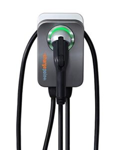 chargepoint home flex electric vehicle (ev) charger, 16 to 50 amp, 240v, level 2 wifi enabled evse, ul listed, energy star, nema 14-50 plug or hardwired, indoor / outdoor, 23-foot cable , black