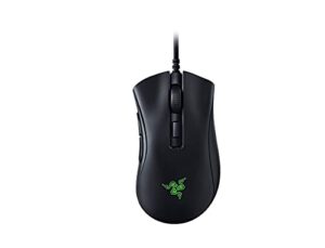 razer deathadder v2 mini gaming mouse: 8500k dpi optical sensor – 62g lightweight design – chroma rgb lighting – 6 programmable buttons – anti-slip grip tape included – classic black