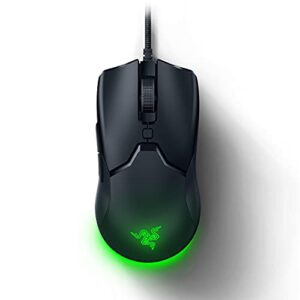 razer viper mini ultralight gaming mouse: fastest gaming switches – 8500 dpi optical sensor – chroma rgb underglow lighting – 6 programmable buttons – drag-free cord – classic black