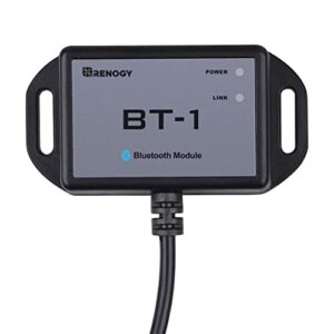 renogy bluetooth module rj12 communication port compatible rover/wanderer/adventurer charge controllers, bt-1 rs232