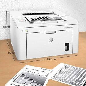 HP LaserJet Pro M203dw Wireless Monochrome Printer with built-in Ethernet & 2-sided printing, works with Alexa (G3Q47A)