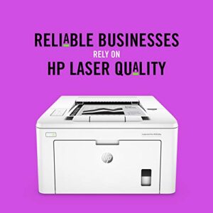 HP LaserJet Pro M203dw Wireless Monochrome Printer with built-in Ethernet & 2-sided printing, works with Alexa (G3Q47A)