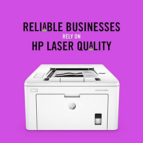 HP LaserJet Pro M203dw Wireless Monochrome Printer with built-in Ethernet & 2-sided printing, works with Alexa (G3Q47A)