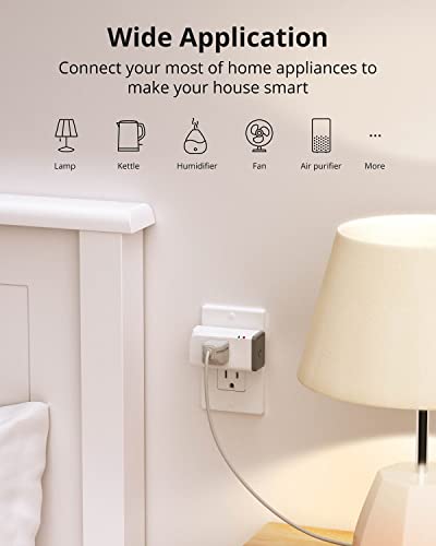 SONOFF S31 Lite 15A Zigbee Smart Plug ETL Certified, Works with SmartThings, and Amazon Echo Plus, Hub Needed for Amazon Alexa 2-Pack