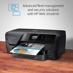 HP OfficeJet Pro 8210 Wireless Color Printer with Mobile Printing, Amazon Dash replenishment ready (D9L64A) (Renewed)