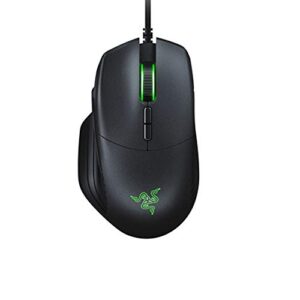 razer basilisk gaming mouse: 16,000 dpi optical sensor – chroma rgb lighting – 8 programmable buttons – mechanical switches – customizable scroll resistance – classic black