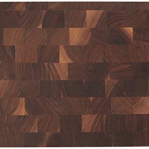 John Boos Walnut Blo WAL-CCB1812-175 Classic Collection Wood End Grain Chopping Block, 18" x 12" x 1.75"