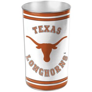 texas longhorns tapered waste basket