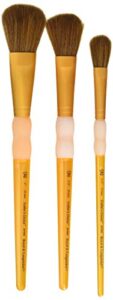 brush set camel 3/pkg-mop