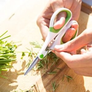 ZYLISS Herb Scissors - Trimming Weeds and Flower Buds 8.5 x 4.2 x 0.4 inches