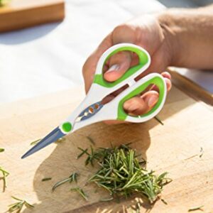 ZYLISS Herb Scissors - Trimming Weeds and Flower Buds 8.5 x 4.2 x 0.4 inches