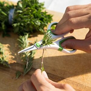 ZYLISS Herb Scissors - Trimming Weeds and Flower Buds 8.5 x 4.2 x 0.4 inches