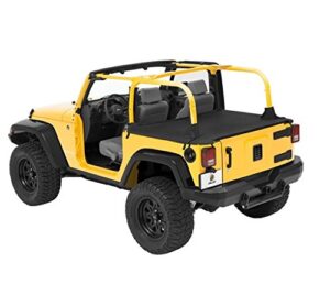 bestop 9003135 black diamond duster deck cover for 2007-2018 wrangler unlimited