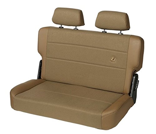 Bestop 39441-37 3944137 Spice Trailmax II Rear Fold-N-Tumble Rear Seat - Jeep 1955-1995 CJ5, CJ7 & Wrangler