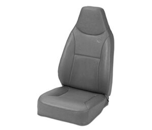 bestop 3943609 charcoal trailmax ii standard front seat – jeep 1976-2006 cj7 & wrangler