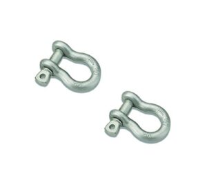 bestop 42921-00 highrock 4x4 d-ring shackle set – set of 2