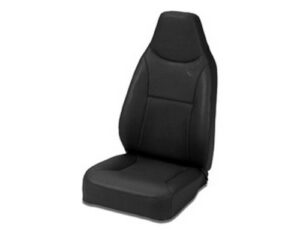 bestop 3943601 black trailmax ii standard front seat – jeep 1976-2006 cj7 & wrangler