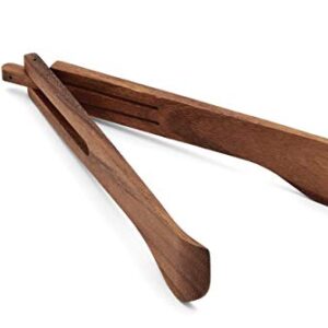 Ironwood Gourmet Spring Salad Tongs, 2.25 x 2.25 x 12 inches