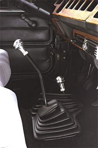 Rampage Polished Billet Shift Knob with 5-Speed Shift Pattern | 46005 | Fits 1997 - 2006 Jeep Wrangler TJ