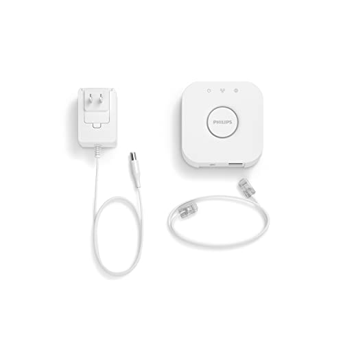 Philips Hue Bridge Smart Lighting Hub (Compatible with Amazon Alexa, Apple HomeKit and Google Assistant) - White