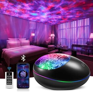 one fire galaxy projector for bedroom, 8 white noise galaxy light projector star lights for bedroom, 48 light modes star projector galaxy light, bluetooth speaker room decorations cool lights for room