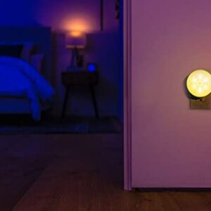 BlissLights BlissEmber - Color Changing LED Plug in Night Light, Motion Sensor, Compatible with Google Home and Alexa (1-Pack)