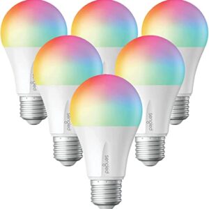 Sengled Zigbee Smart Light Bulbs, Smart Hub Required, Works with SmartThings and Echo with Built-in Hub, Voice Control with Alexa and Google Home, Color Changing 60W Eqv. A19 Alexa Light Bulb, 6 Pack