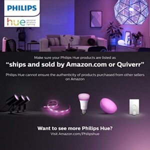 Philips Hue White Ambiance LED Smart Retrofit 5/6-inch Recessed Downlight, Bluetooth & Zigbee Compatible, Warm-to-Cool White Light (Hue Hub Optional), 1-Pack