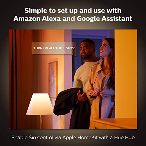 Philips Hue White Ambiance LED Smart Retrofit 5/6-inch Recessed Downlight, Bluetooth & Zigbee Compatible, Warm-to-Cool White Light (Hue Hub Optional), 1-Pack