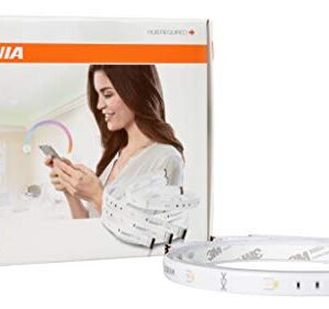 SYLVANIA Smart ZigBee Flex Strip, RGBW Full Color and Tunable White Starter Kit, Works with SmartThings, Wink, and Amazon Echo Plus, Hub Needed for Alexa and Google Assistant - 1 Pack